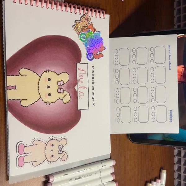 Coloring Practice 30 Digital Pages Book, Printable Instant Digital ...