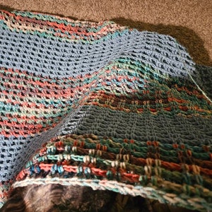 CROCHET PATTERN Raised Squares Baby Blanket PDF Download - Etsy