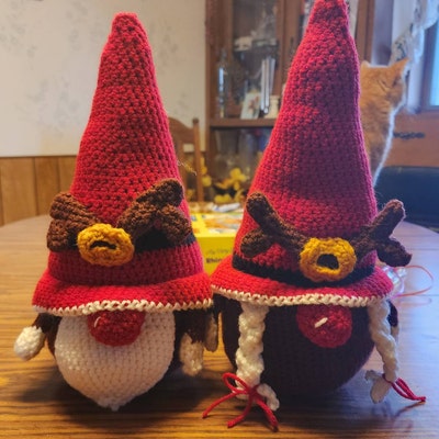 Christmas Crochet Patterns Reindeer Gnomes Christmas Gnomes - Etsy