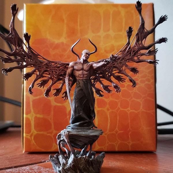 Afflicted Celestial, Male Angel Painted Model Mini Monster Mayhem ...