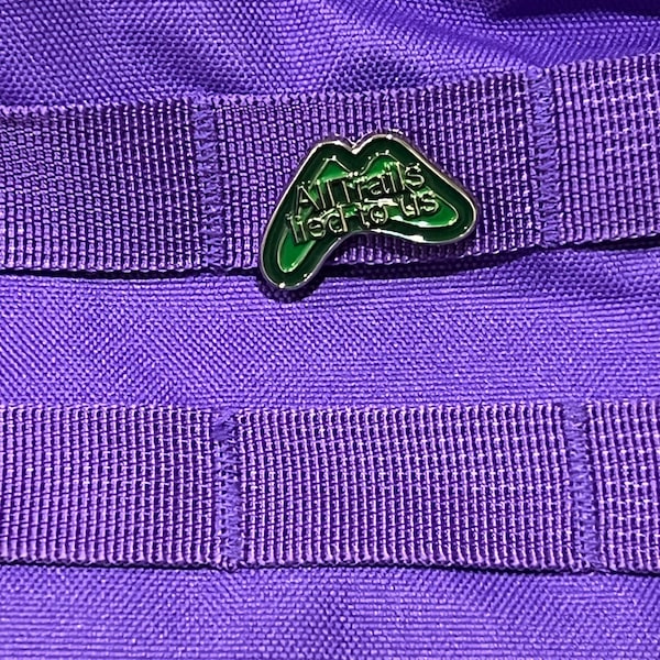 Hiking Enamel Pin - Etsy