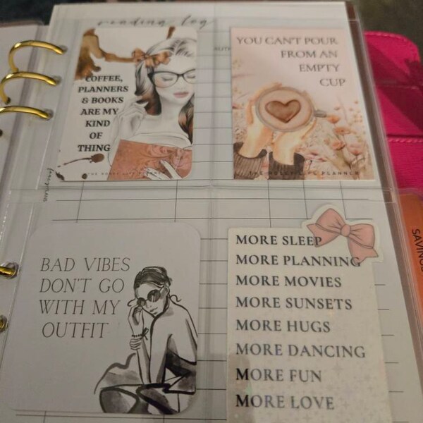 PLANNER MAGNETIC CHARM Gold & Silver Enamel Pin Metal Brooch Planner ...