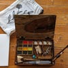 Handmade Wooden Pocket Gouache Paint Box - Etsy