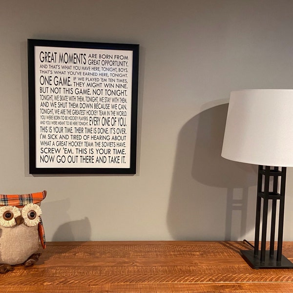 You Were Born for This - Herb Brooks Speech | Unframed | Miracle Hockey ...