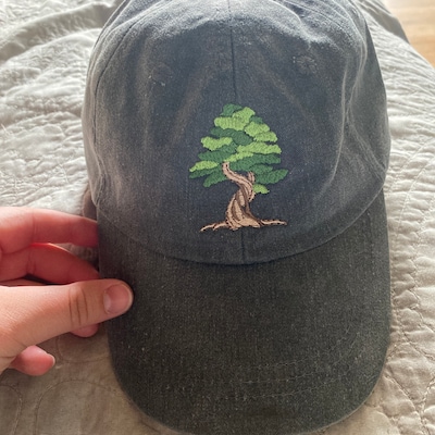 BONSAI ORNAMENTAL TREE Hat One Embroidered Men Women Wildlife Cap Price ...