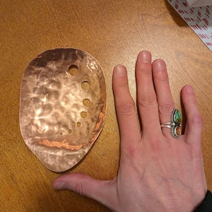 Solid Copper Box and Lid, Custom Stamping. Handmade. Wedding ...