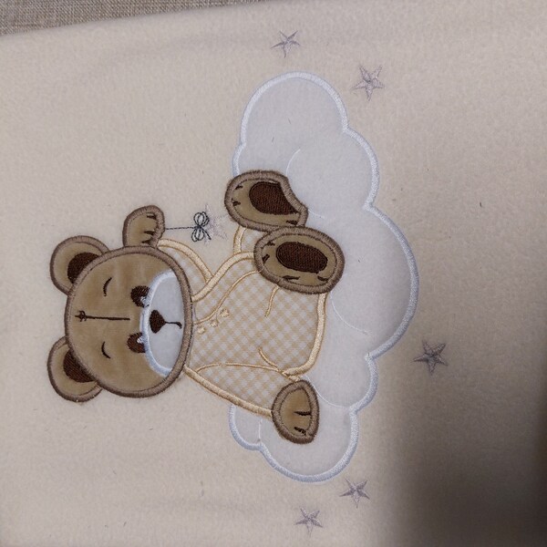 ITH Teddy Bear Cot Mobile - Machine Embroidery Design With Tutorial - Etsy