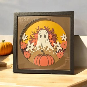 Customizable 3D Family Tree Shadow Box Svg, Custom Names Shadow Box ...