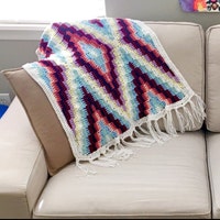 It's Just A Phase Wrap Crochet Pattern, Moon Phases Shawl, Non-profit ...