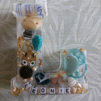 Handmade Baby Birth Keepsake Resin Customizable Souvenir With Embedded ...