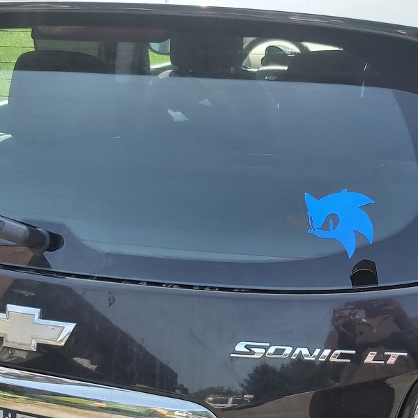 Video-game Sonic Vinyl Sticker/decal - Etsy