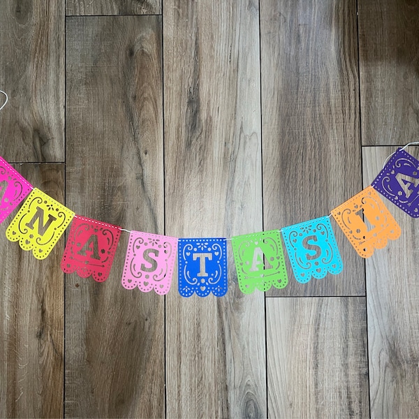 Personalized Papel Picado Fiesta Banner/ Final Fiesta Bachelorette ...