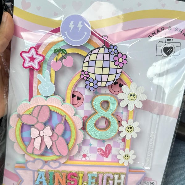 Strawberry Shortcake Cake Topper Berry Sweet Strawberry Cake Topper ...