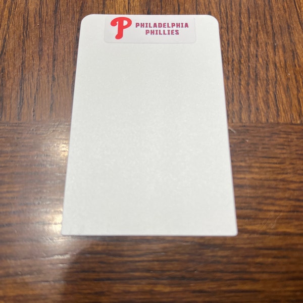 30 Customized Baseball Team Labels for BCW Tall Card Dividers LABELS ...