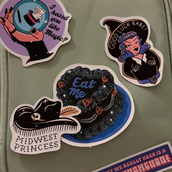 Emo Lyric Stickers Gift for Friend Midwestern Sticker Traditional ...