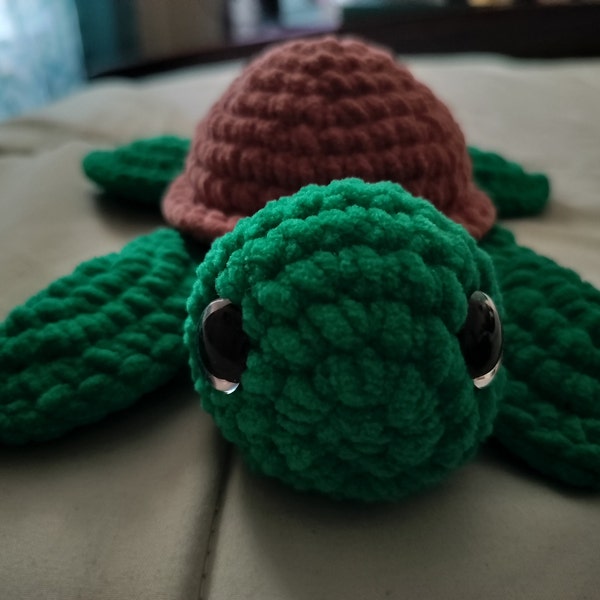 Fred the Sea Turtle Crochet Pattern PDF Download Includes Follow Along ...