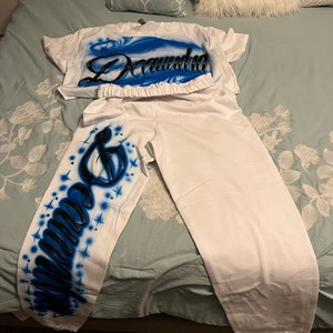 Airbrush T Shirt Script Name - Etsy