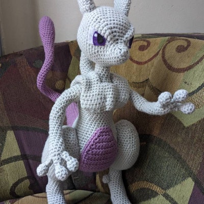 Mewtwo Crochet Pattern PDF File - Etsy UK