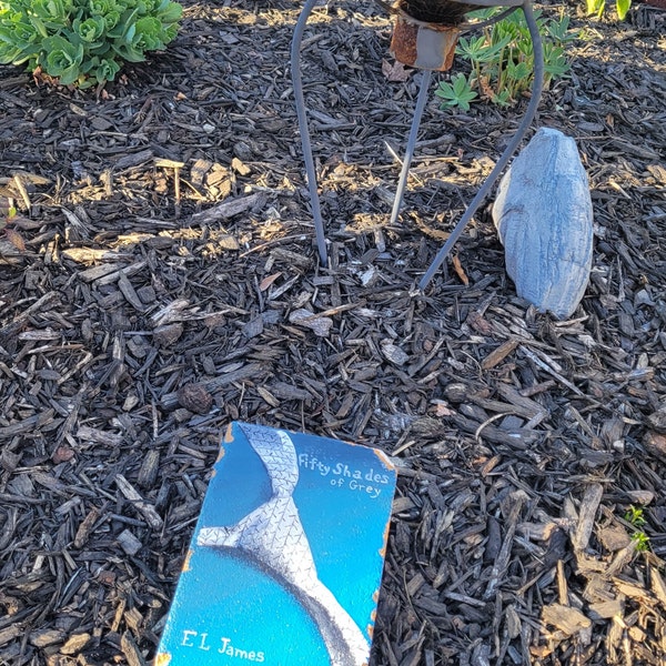 1 Garden Brick Book Cover Painted to Look Like Your Favorite Books for ...