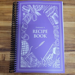 Personalized Recipe Book With Measurement Page. Write Your Own 228 ...