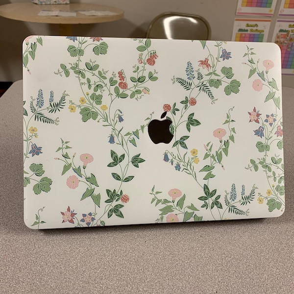 Cute Rabbit Cloud Aesthetic MacBook Hard Protective Case Laptop Cover ...