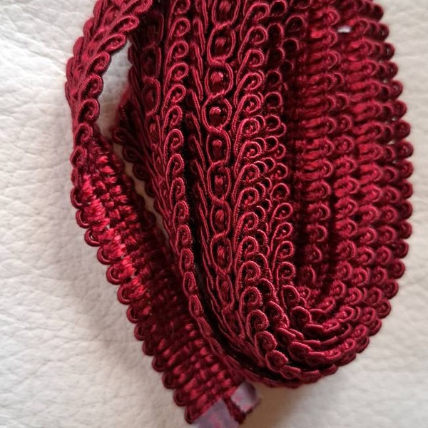 65 Col. Rayon Braid Fringe Trims Braid Trimming Upholstery 1.8cm - 0.7 ...