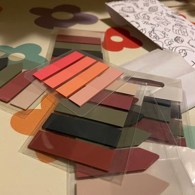The Pastel Flag Sticky Note Tab - Etsy