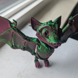 18 Phoenix Fire Pyro Dragon Articulating Flexi by Cinderwing, Fidget ...