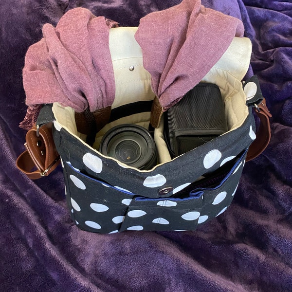 Camera Bag Insert and Backpack Bag / Women Camera Backpack Bag With ...