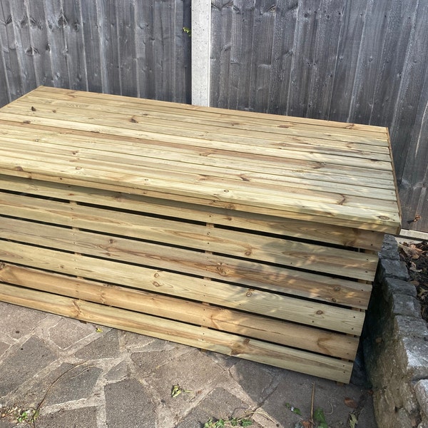 Simply Wood Log Chest - Etsy UK