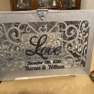 Personalised Infinity Symbol Red Wedding Table Sign for - Etsy