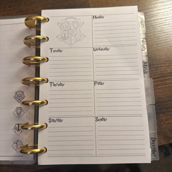 Micro Happy Planner Daily, Printable Micro Happy Planner Insert, Happy ...