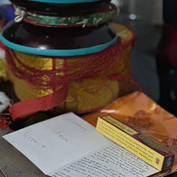 45 Cm Diameter, Traditional Tibetan Drum DHYANGRO for Buddhist Rituals ...