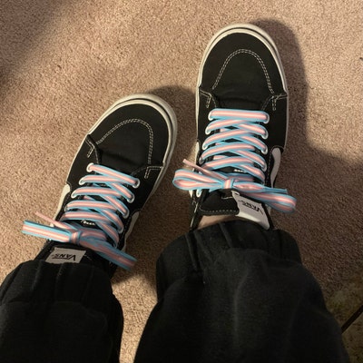 Non Binary Pride Stripe Laces 96 Inch STYLE Waxed Roller - Etsy
