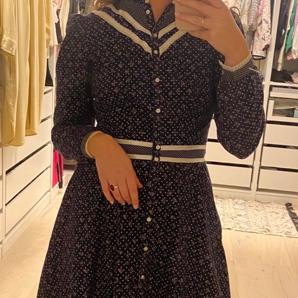 60s Medium Powder Blue Sheer Nightgown Mini Dress Cute Bedtime Pjs Lace ...