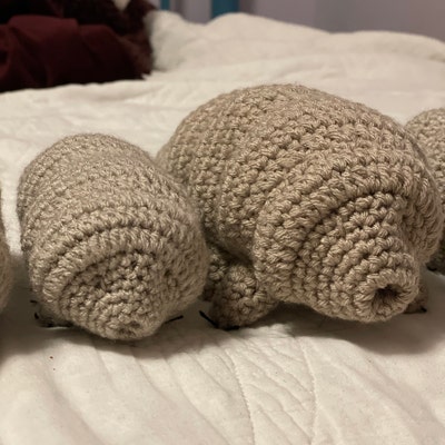 Tardigrade, Water Bear, Water-bear, Moss Piglets. Crochet Pattern It ...