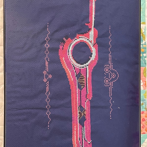 Xenoblade Chronicles - Monado - Videogame - Cross Stitch Pattern ...