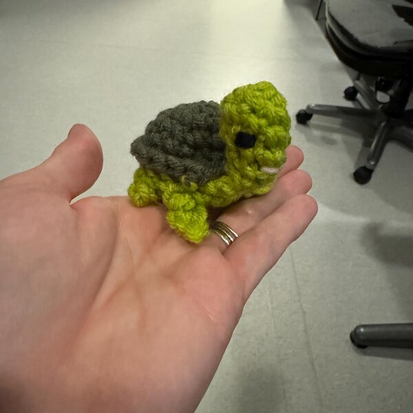 Turtle Keychain Pattern | No Sew Keychain Patterns | Crochet Keychains ...