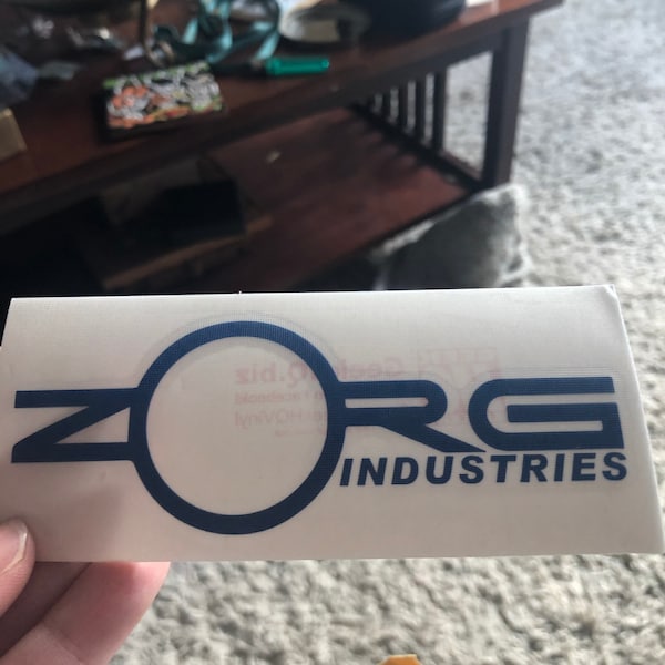 The Fifth Element Zorg Industries Vinyl Decal, Car Accessory, Laptop ...