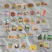 25/50 Vinyl Surf Stickers Die Cut Decal Set Waterproof - Etsy Canada