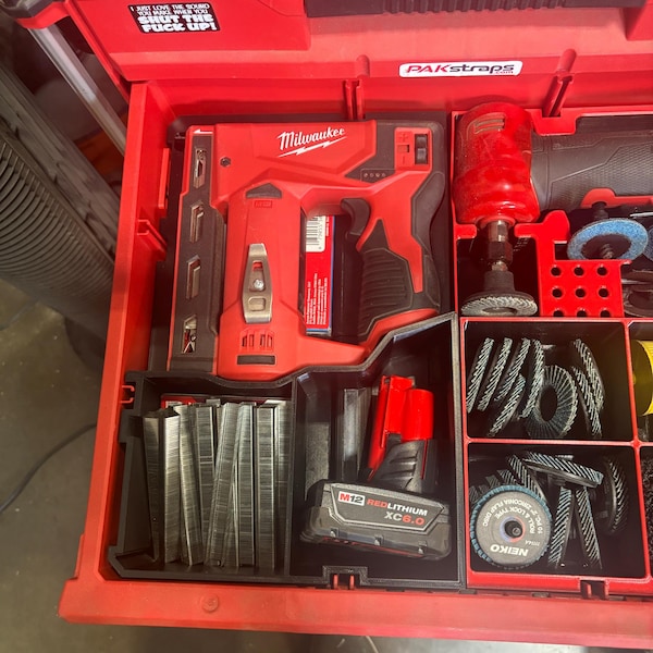 Milwaukee Packout Drawer Stapler Insert. NEW!! - Etsy