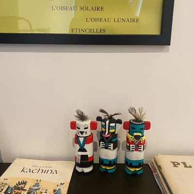 Collectible Route 66 Hopi Badger Kachina by Grace Pooley - Etsy