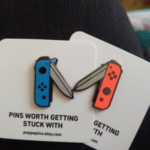 Nintendo Switchblade Pin the Original - Etsy