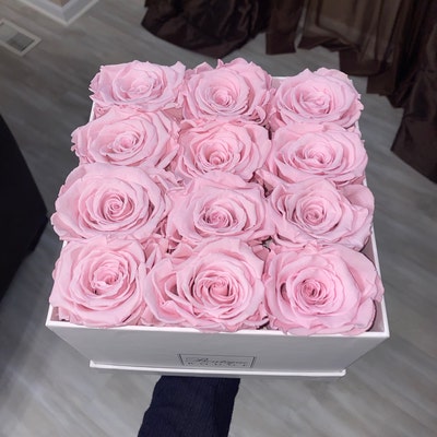 Eternal Roses, Preserved Roses in a Box, Roses That Last for Years ...