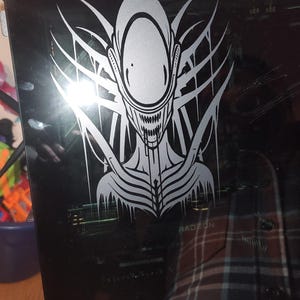 Xenomorph Abnormity Predator Alien -for-tat Silhouette Style Car ...