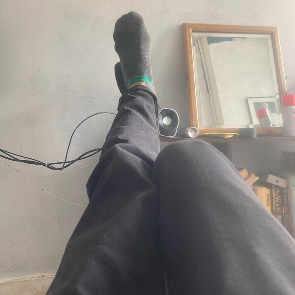 Denim Scrap Legs, Fabric & Textile Customisation Mixed Denim Offcuts ...