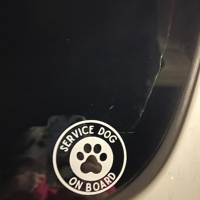 Service Dog on Board .SVG and .PNG for Cricut - Etsy
