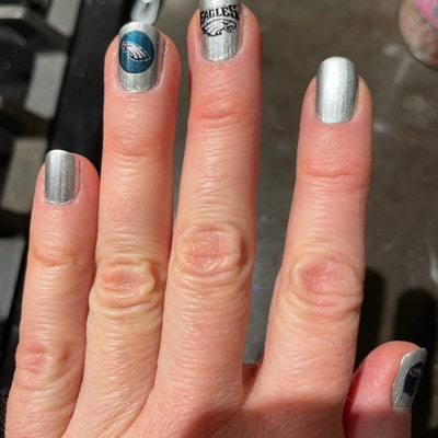 Atlanta Braves Baseball Nail Art Decals official Moon Sugar - Etsy