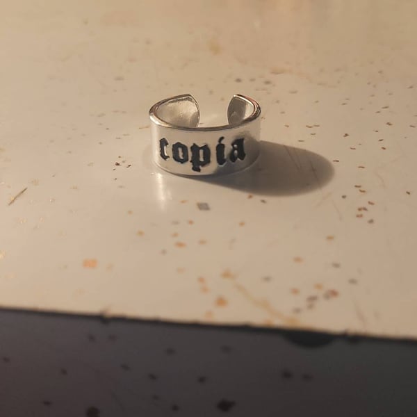 Macabre Ring, Halloween, Horror, Goth, Aluminum Ring - Etsy