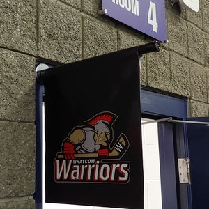 Hockey Team Locker Room Sign Locker Room Banner Locker Room Flag With ...